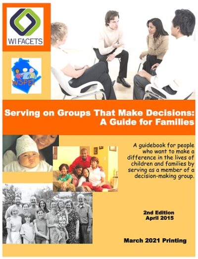 Decision Making Support Guidebook | Serving On Groups